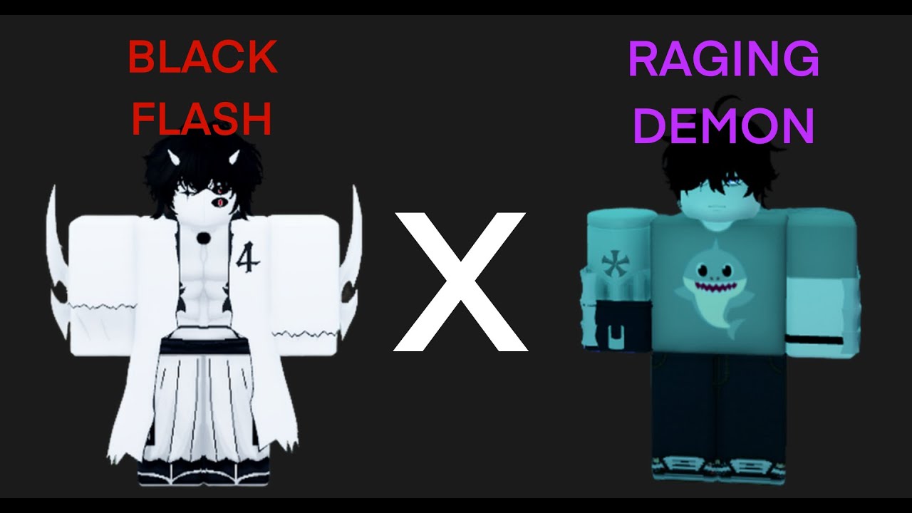 Black Flash X Raging Demon | Type Soul - YouTube