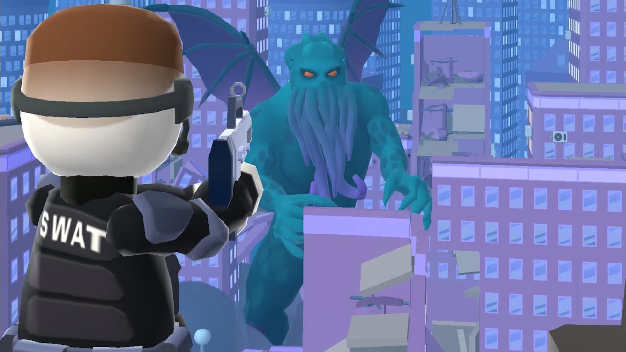 Final Boss Fight, Bat Octopus Monster Giant - Monster Killer ...