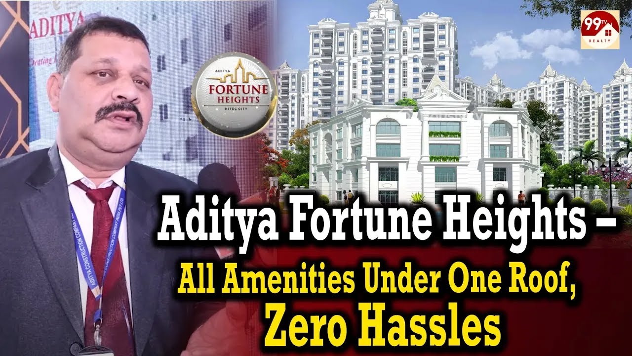 Aditya Fortune Heights – All Amenities Under One Roof, Zero Hassles ...