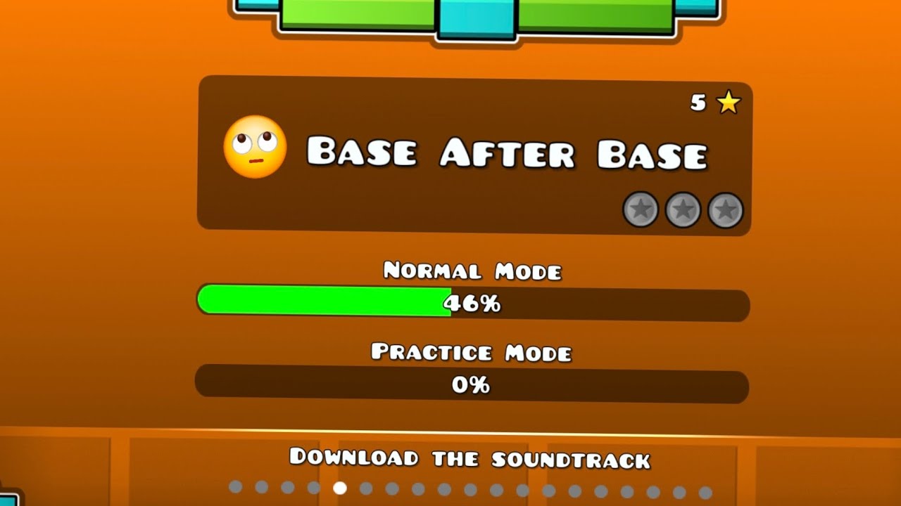 Beating base after base 100% the most boring level 😴 - YouTube