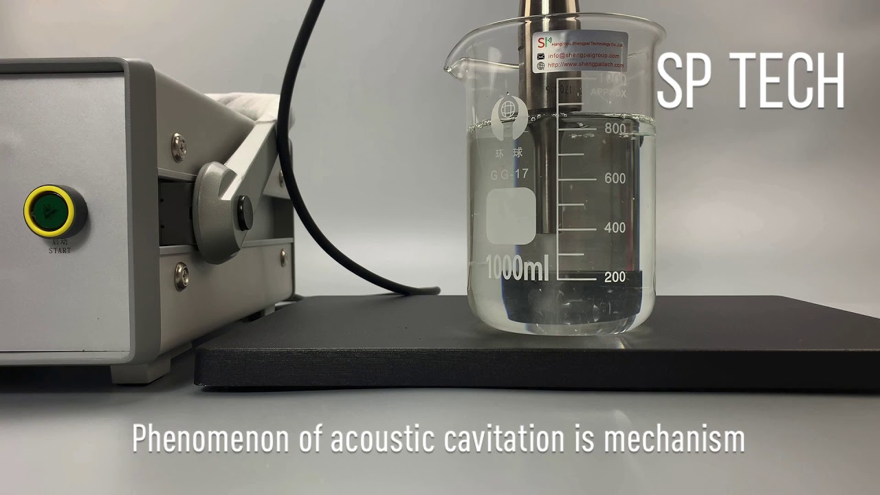 Acoustic Cavitation Phenomenon - YouTube