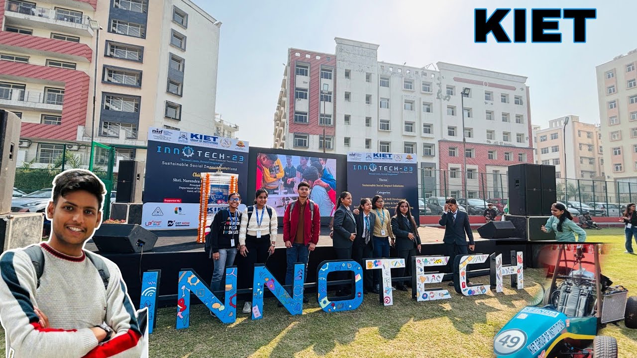 INNOTECH EVENT OF THE KIET COLLEGE || GHAZIABAD || #fun #INNOVATIVE # ...