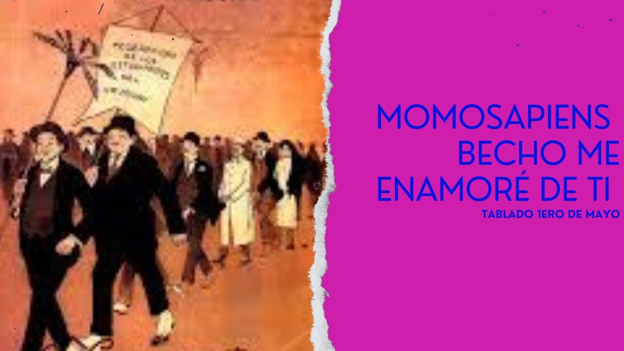 Momosapiens Becho a Becho Me Enamoré de ti Tablado 1ero de mayo - YouTube