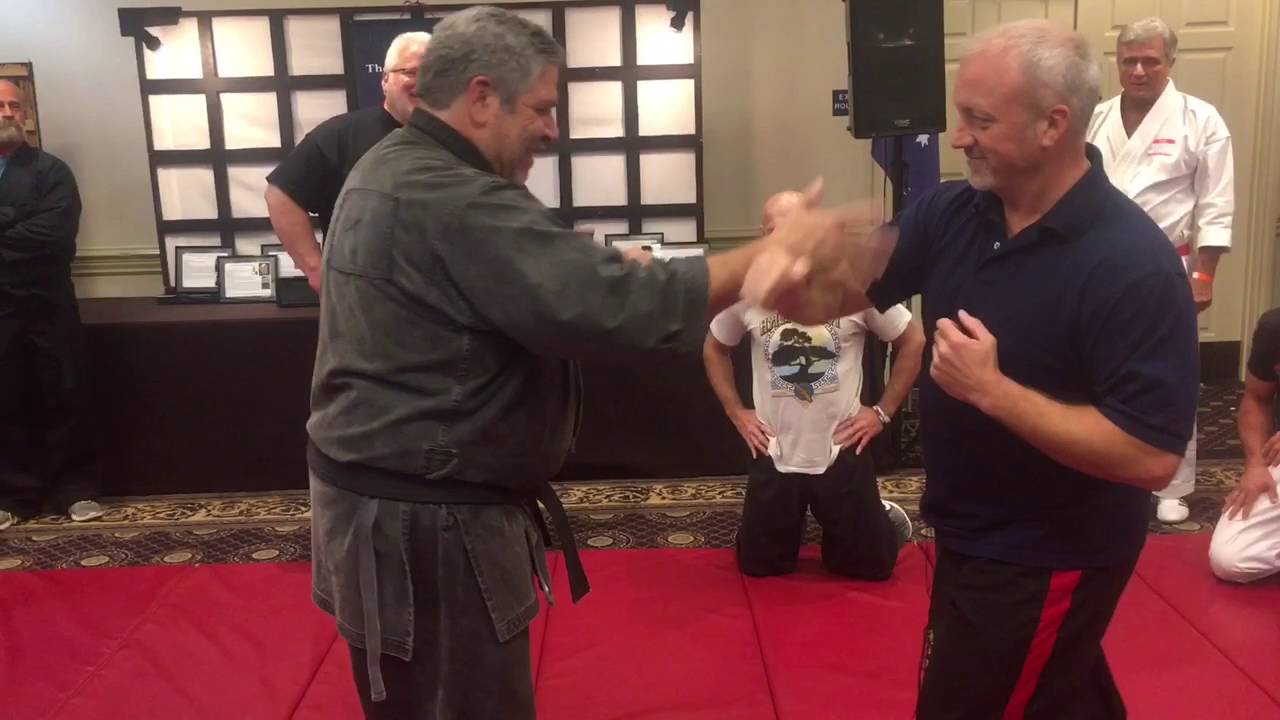 Kosho Ryu Kempo with Senseis Larry Kraxberger and Pat Kelly - YouTube