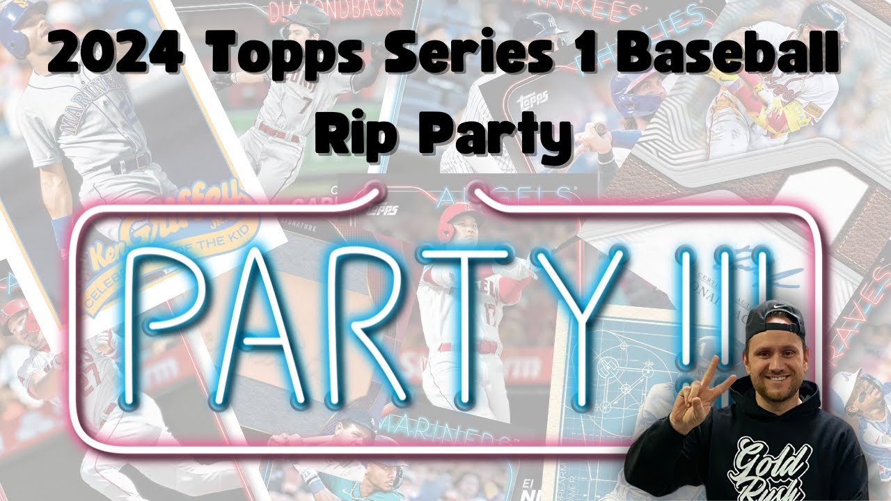 2024 Topps Series 1 Baseball Rip Party 02.15.24 - YouTube