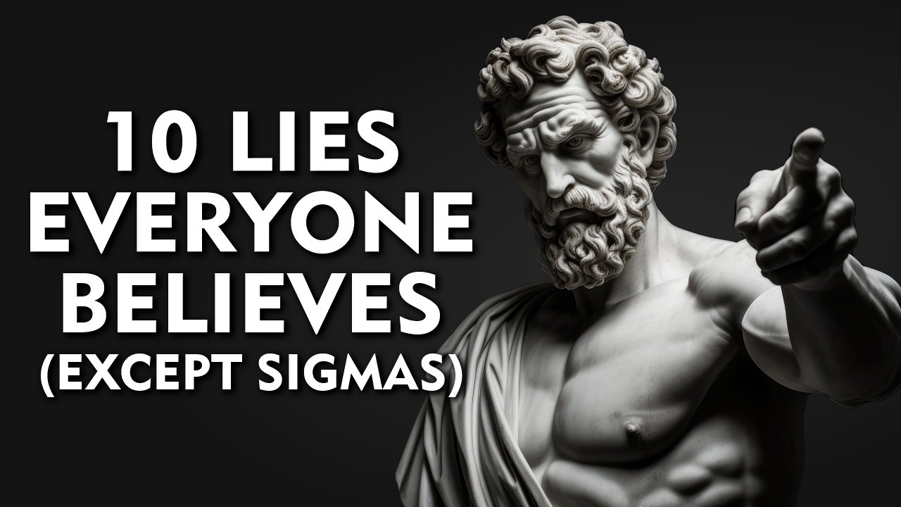 10 Common Lies Society Believes That Sigma Males See Through - YouTube