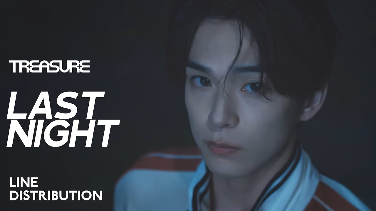 TREASURE — LAST NIGHT | Line Distribution - YouTube