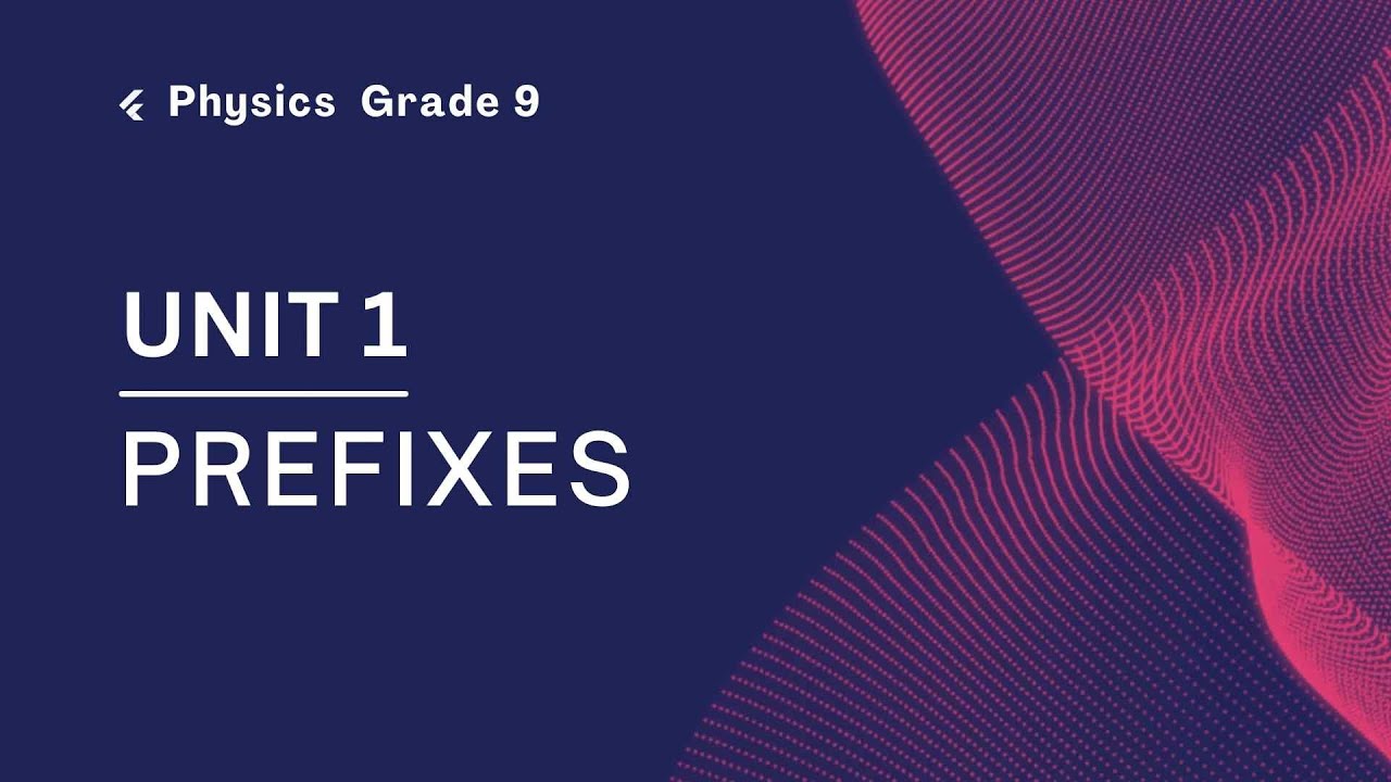 Physics Unit#1, Prefixes - YouTube