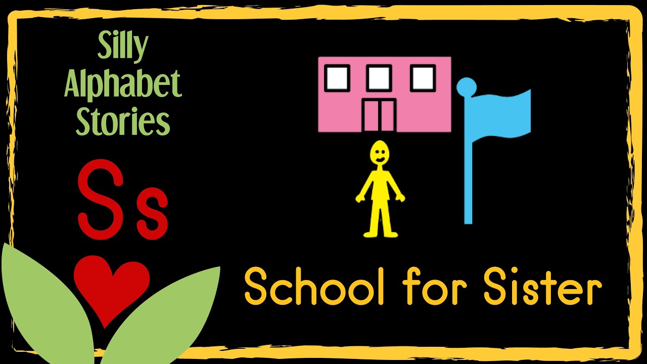 CVI Friendly Special Ed: Letter S, School for Sister | High Contrast ...