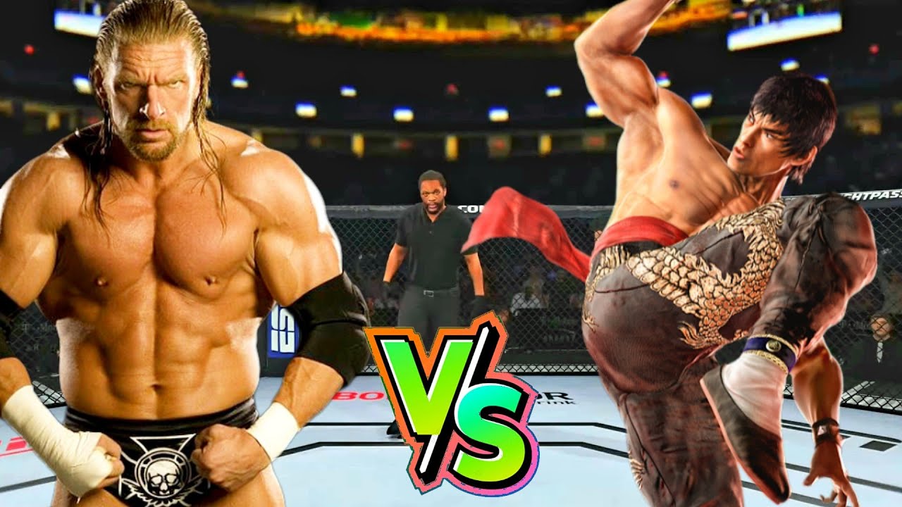 Triple H vs. Bruce Lee - EA Sports UFC 4 Rematch - YouTube