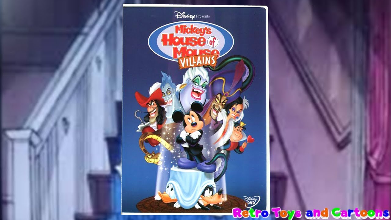 Mickey Mouse Mickeys House Of Villains Dvd Commercial Retro Toys And