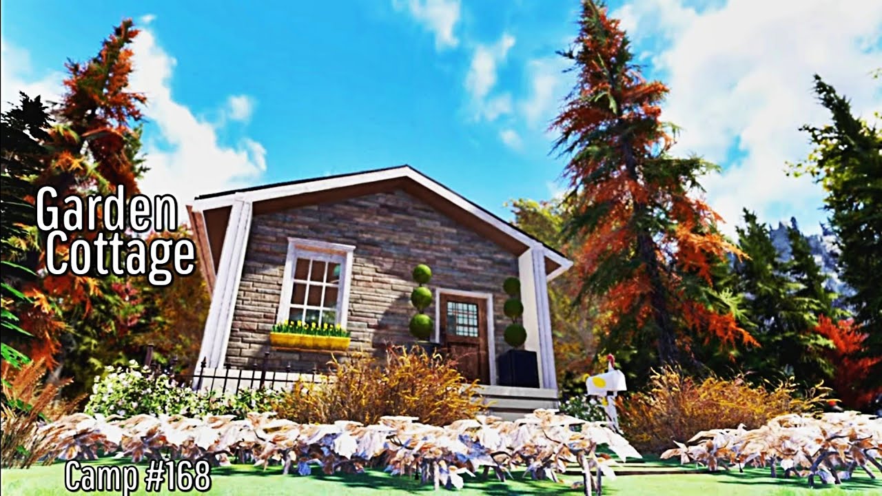 Fallout 76 Camp Build | Garden Cottage | Clean // Modern // Tiny - YouTube