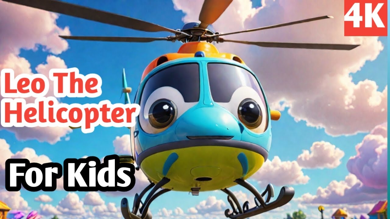 MEET Leo The AMAZING Helicopter! Baby Learning Games. - YouTube