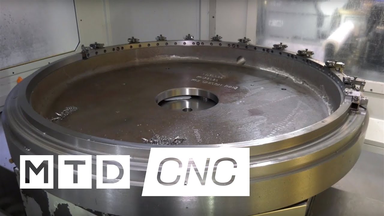 Incredibly flexible 5 axis column machine at CW Fletcher - YouTube