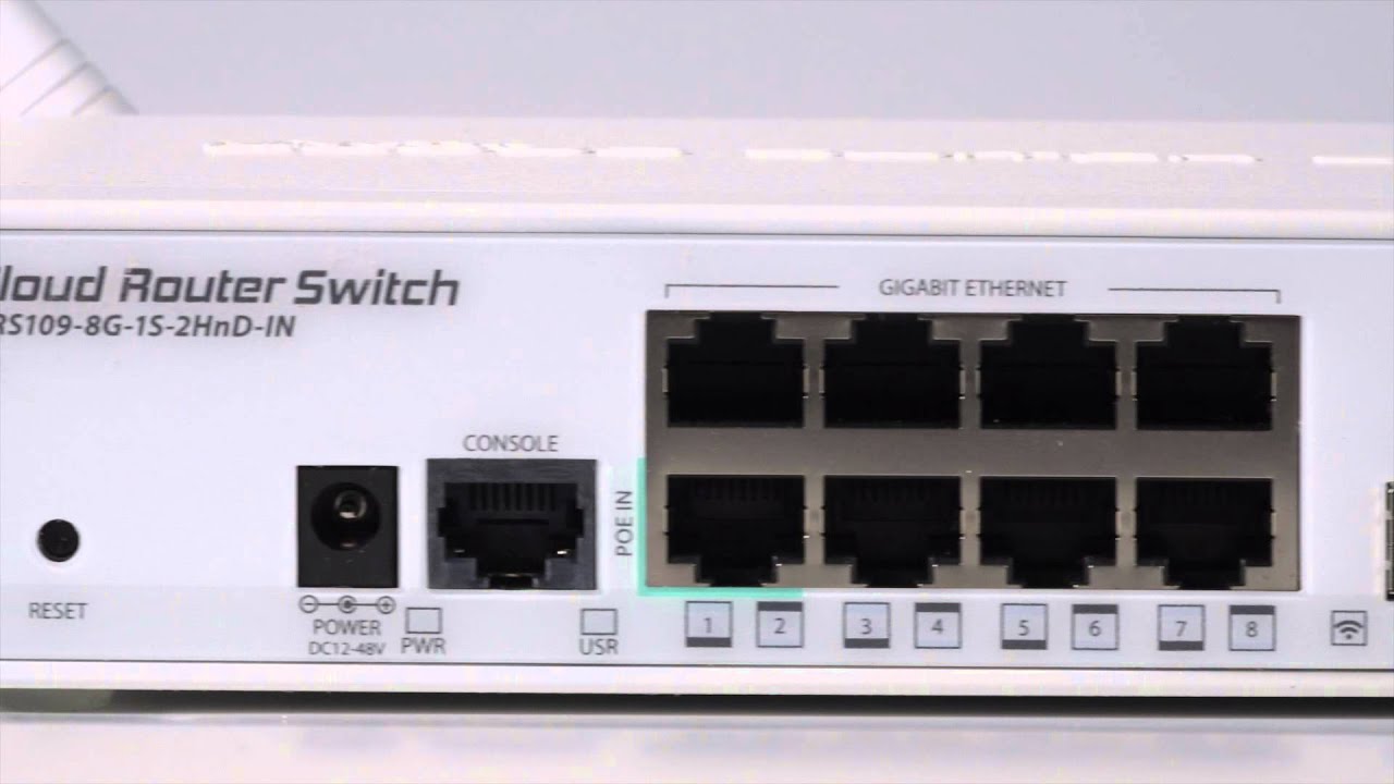 Mikrotik Cloud Router Switch - YouTube
