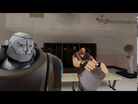 Heavy Robot vibing to ievan polkka (TF2)