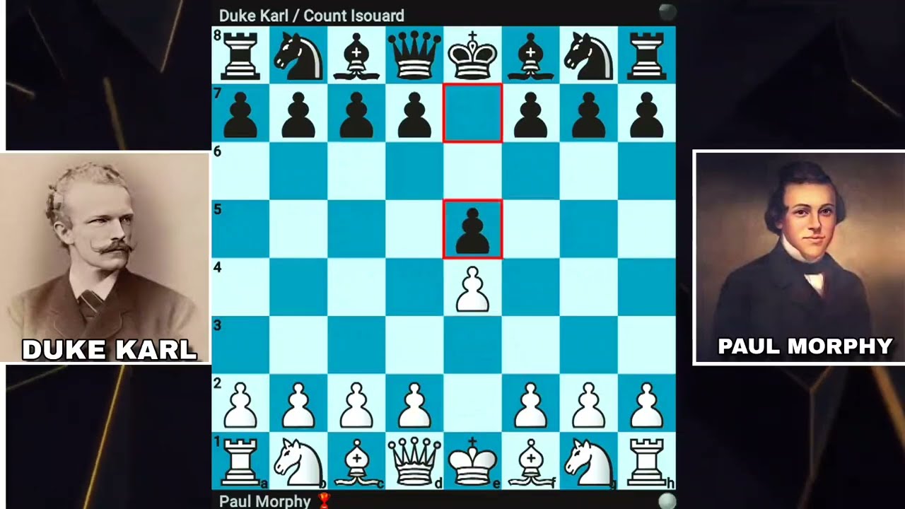 Brilliant Checkmate Combination Ever 👌| Paul Morphy vs Duke Karl/Count ...