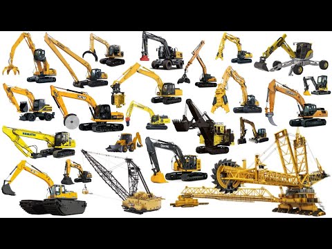 Types of Excavators and Their Functions | Ripper Excavator, Spider Excavator, Amphibious Excavator