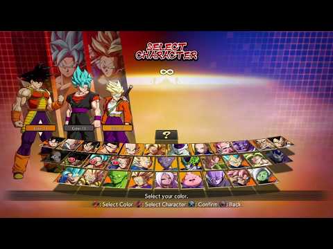 DBFZ All Characters Color 13 DRAGON BALL FighterZ - YouTube