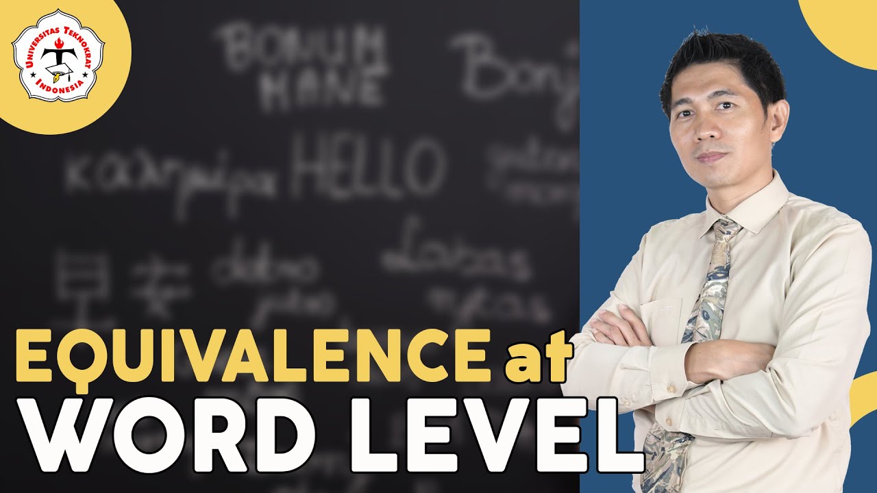 Equivalence at Word Level - YouTube