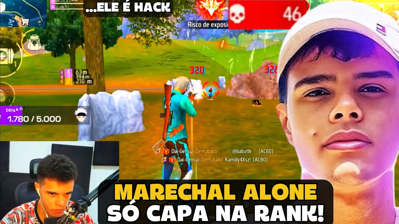MARECHAL FEZ 27 KILL DANDO SO CAPA NA RANK! FREE FIRE - MARECHAL ...