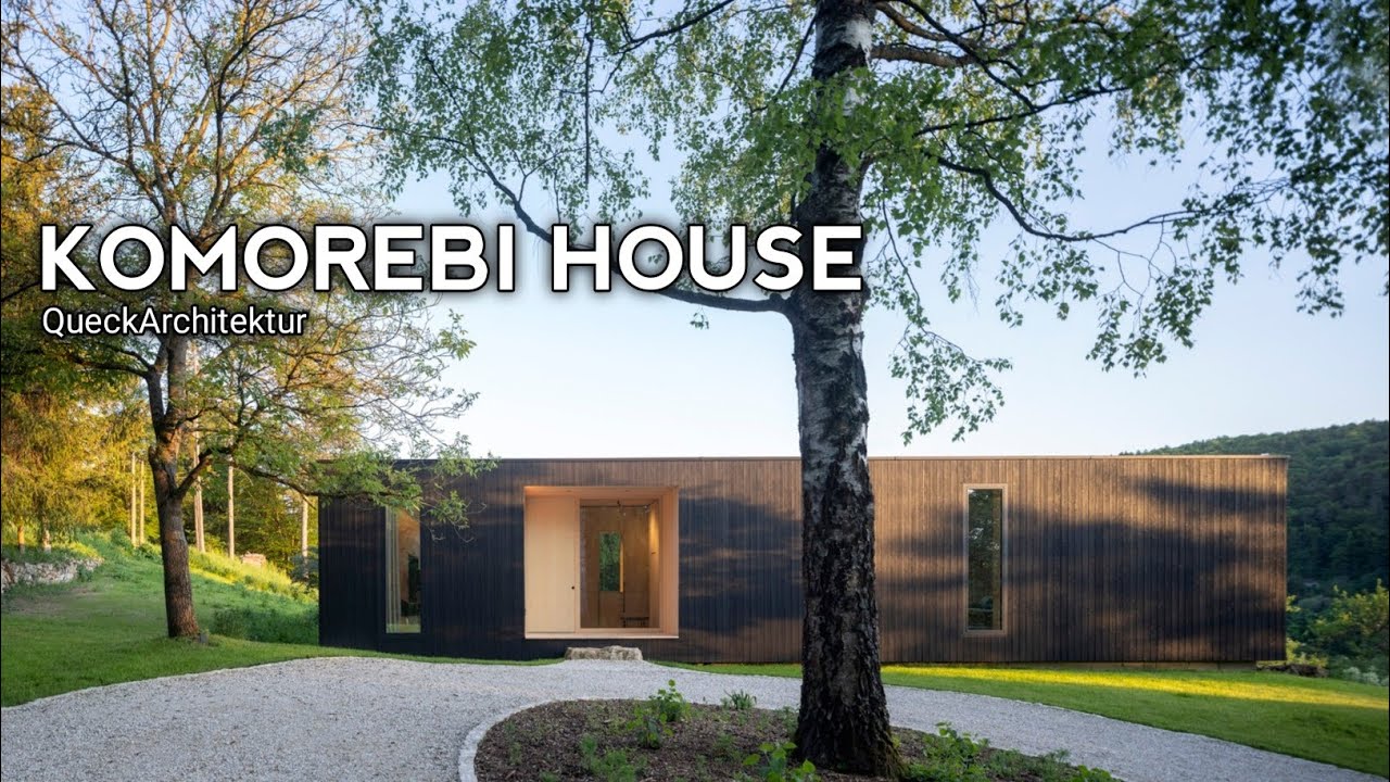 Komorebi House: A Sustainable Minimalist Home Embracing Nature's ...