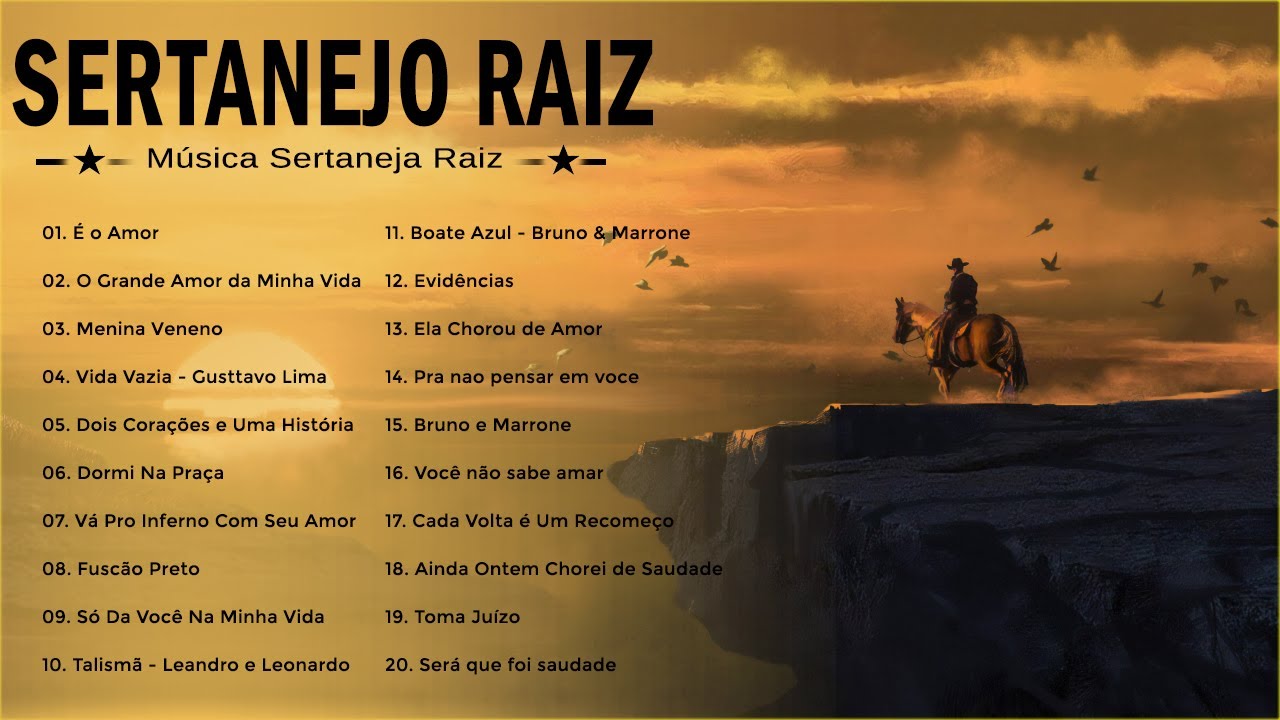 Sertanejo Raiz As Melhores || Sertanejo Raiz Cd Completo || Sertanejo ...