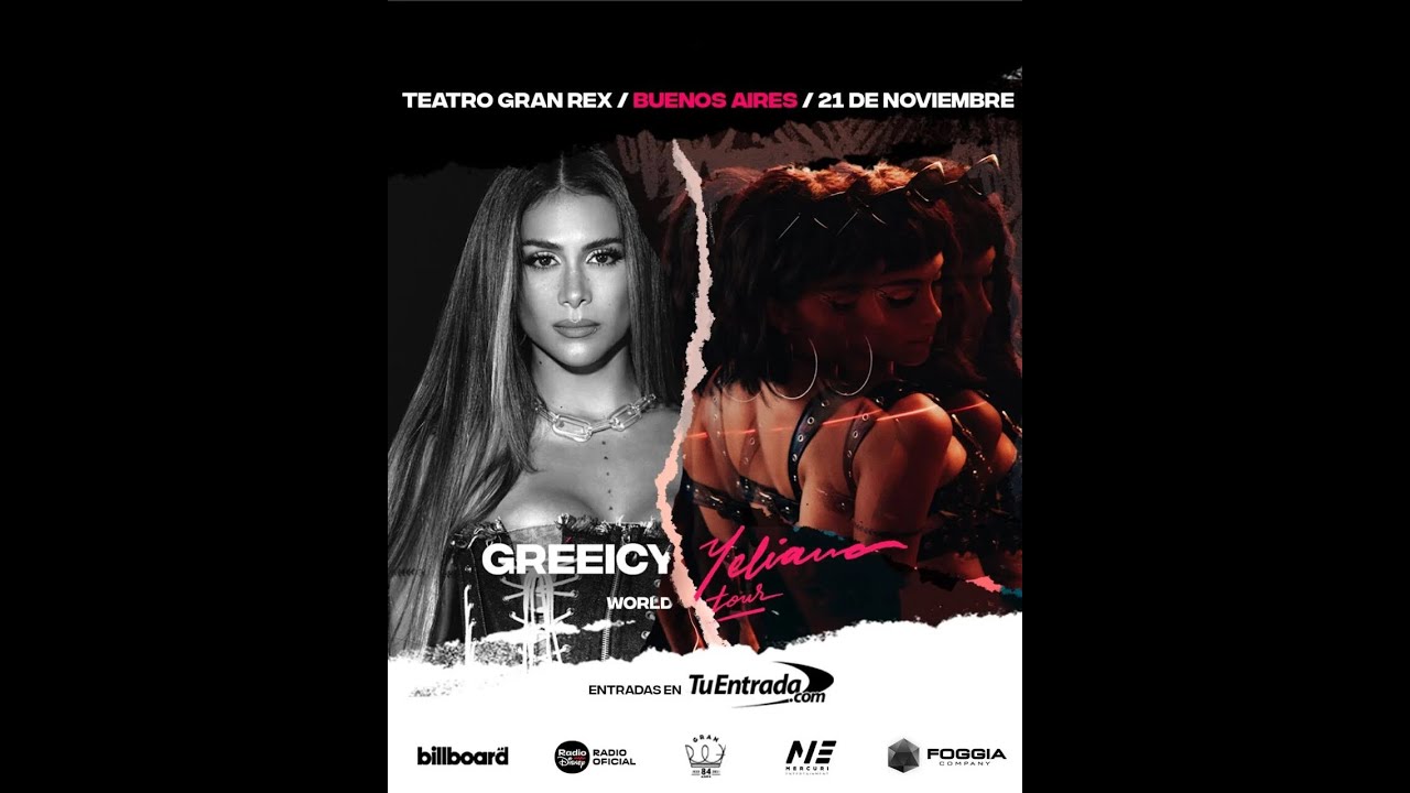 Momentos de Greeicy Rendon del 21/11/2024 en el Teatro Gran Rex - (En ...