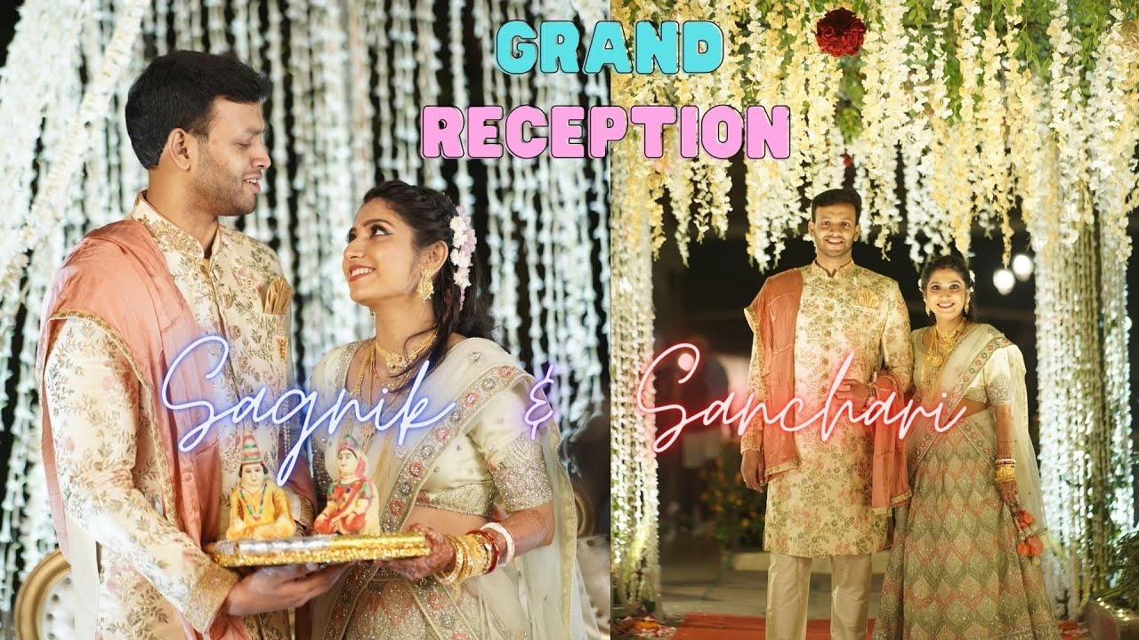 Reception of beautiful couple Sagnik and Sanchari I Bengali traditional ...