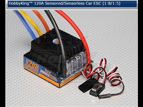 Hobbyking 120a ESC Unboxing - YouTube
