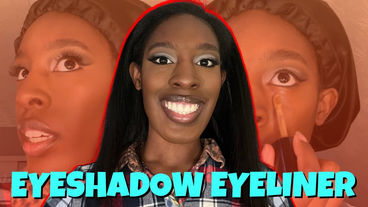 GRWM: Eyeshadow Eyeliner - YouTube