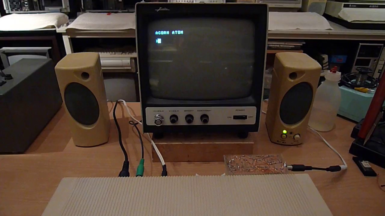 Acorn Atom - Speech Test#1 SP0256-AL2 (Looping sound) - YouTube