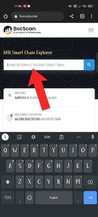 How To check My All BEP20 Token In Bscscan | Check Metamask Address #crypto #cryptocurrency # ...