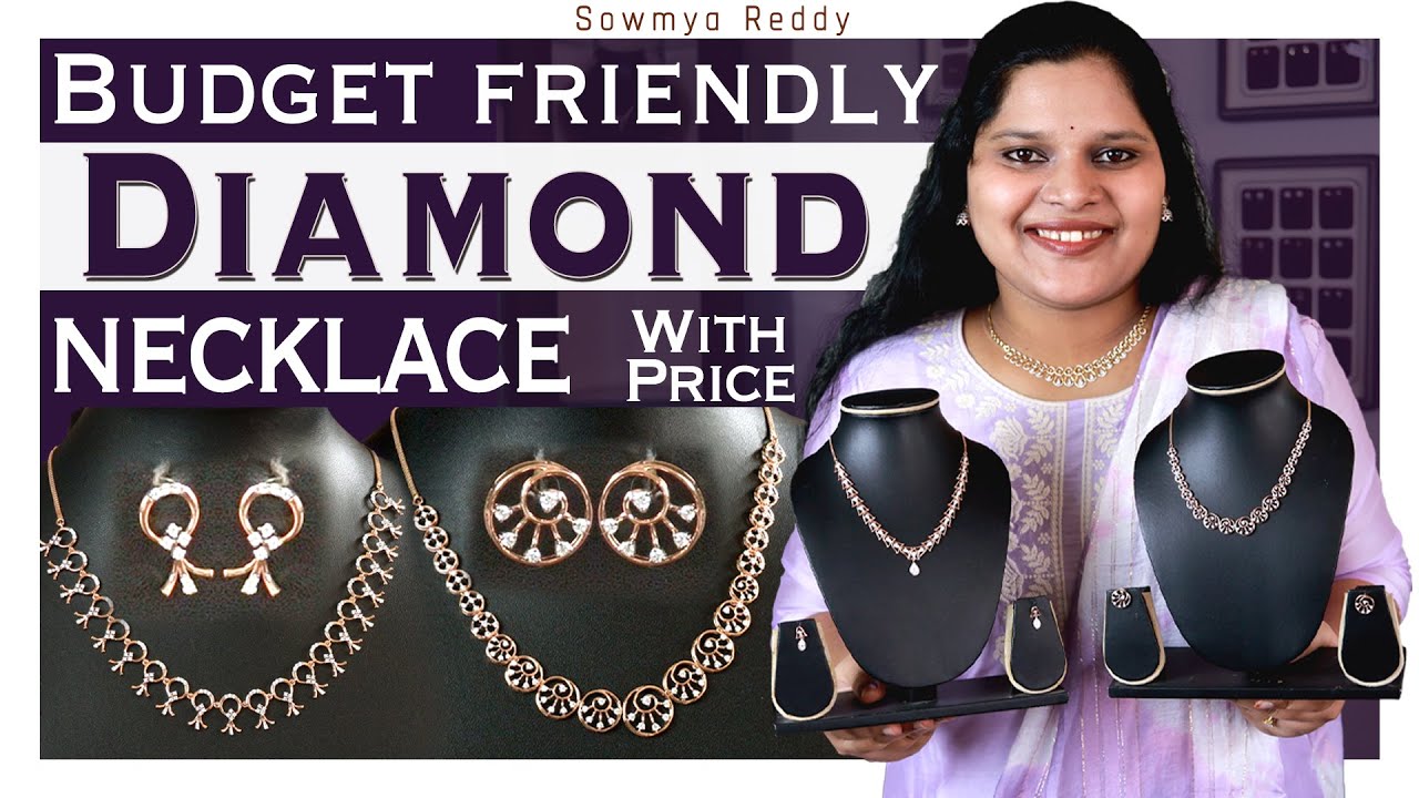 Diamond jewellery with price | daily wear chains | Budget friendly ...