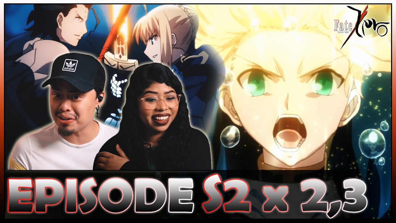 SABER'S NOBEL PHANTASM! SABER VS LANCER! Fate/Zero Season 2 Episode 2 ...