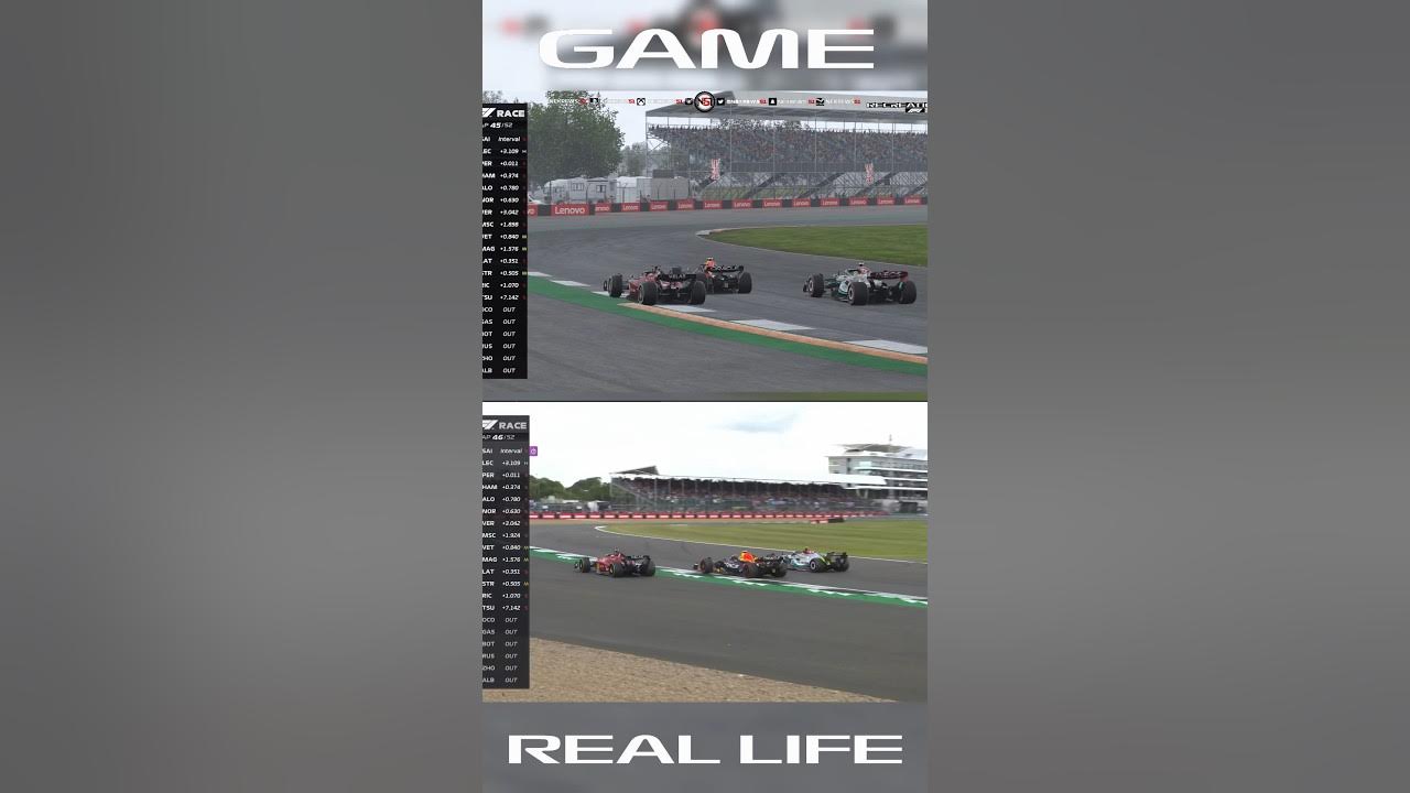 Recreating F1 Overtakes #1 #shorts #f1 #f1shorts - YouTube