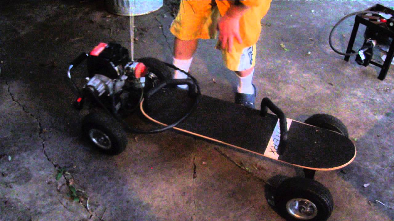 Motorized Mountain Board Upgrades - YouTube
