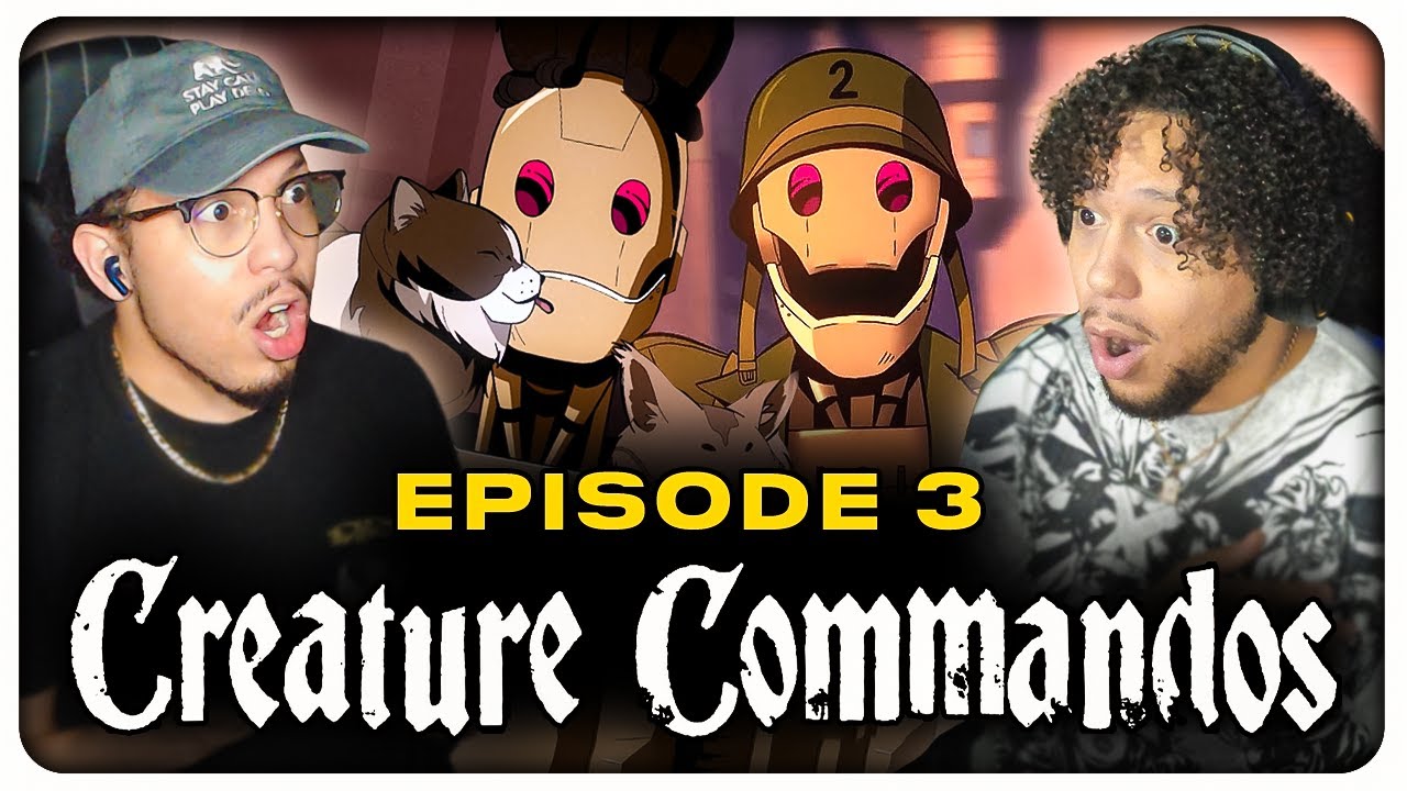 CREATURE COMMANDOS Episode 3 REACTION!! | 1x3 'Cheers to the Tin Man ...