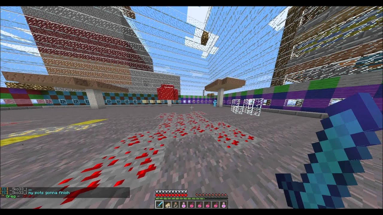 minecraft 20 sec fight - YouTube