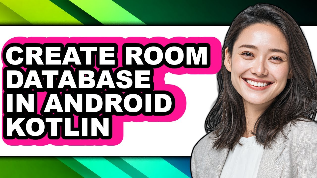 How to Create Room Database in Android Kotlin (only Way) - YouTube