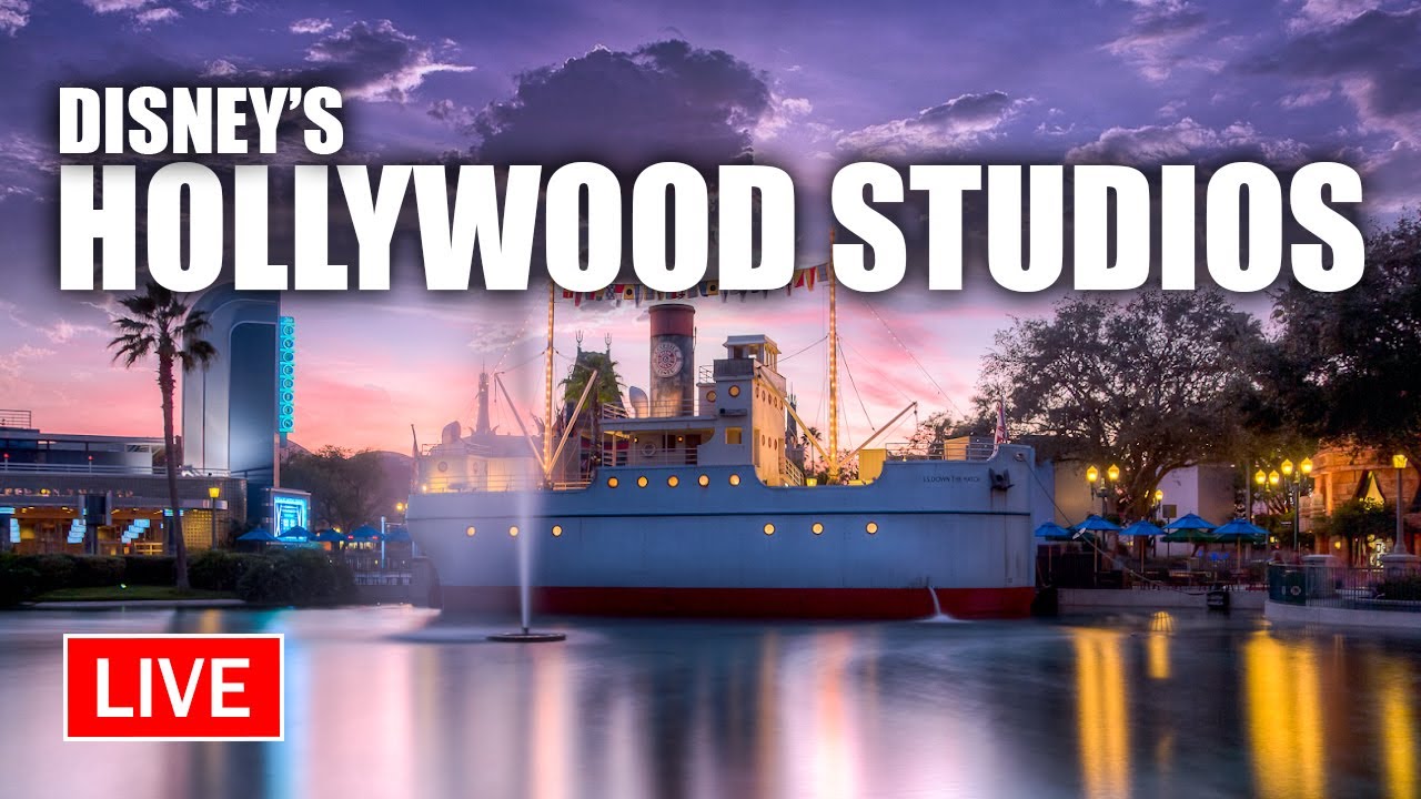LIVE: An Evening at Disney’s Hollywood Studios | Walt Disney World Live ...