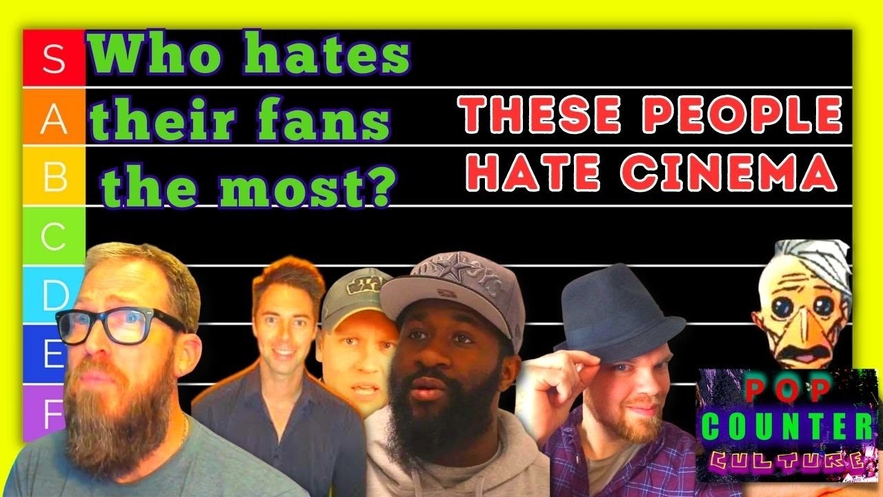 Who Hates Their Fans The Most? A Tier List | These People Hate Cinema # ...