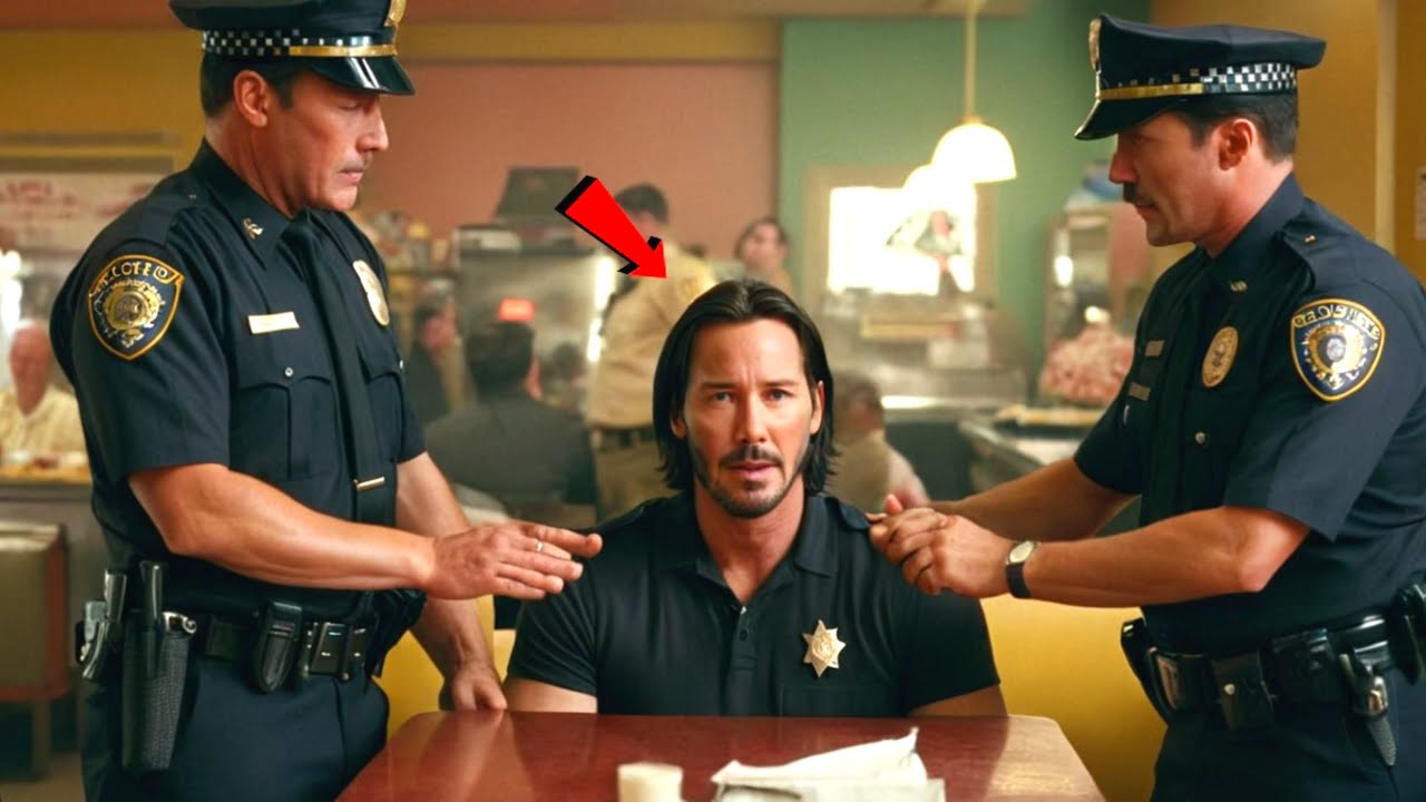 Police Officers Insult Keanu Reeves in a Diner, but What They See on ...