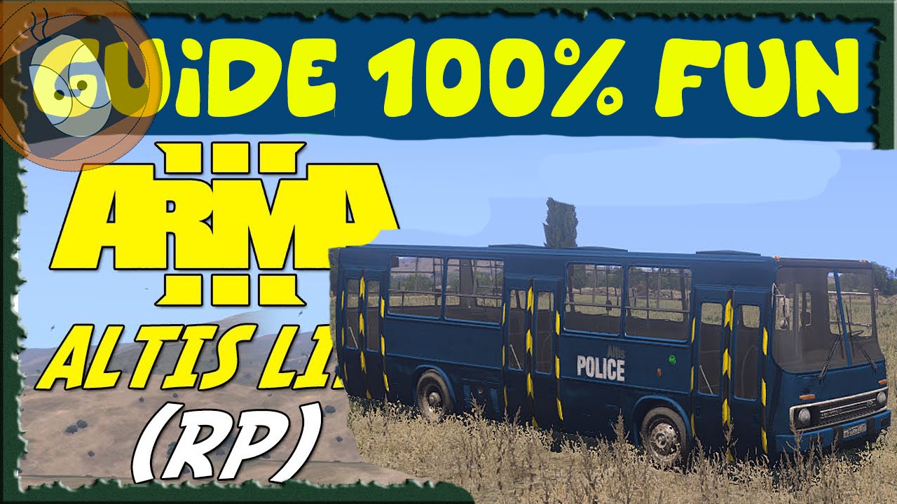 ALTIS LIFE | BUS POLICE : TRANSFERT DE DÉTENU ! | ARMA 3 MOD - YouTube
