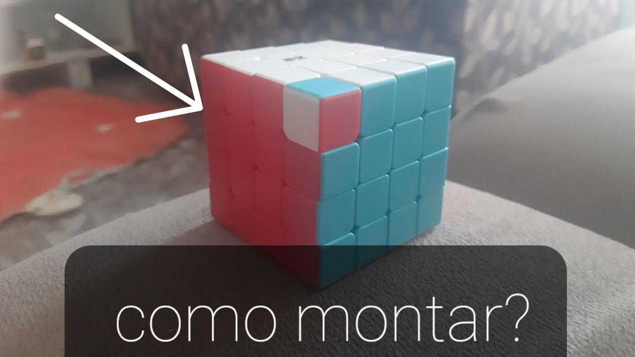 COMO MONTAR CUBO 4X4 FACIL E RAPIDO | Davi Rei dos cards - YouTube