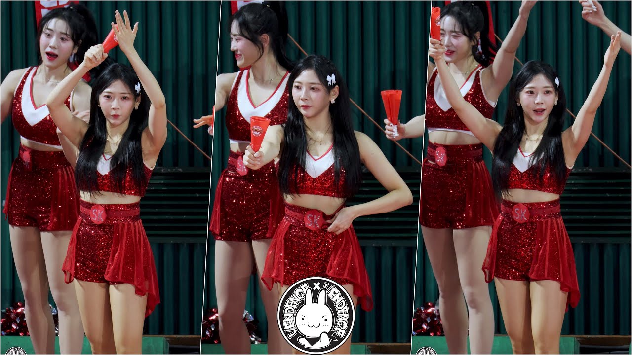[4K] 240120 치어리더 조예린 직캠 '응원 리액션 모음' Cho Yerin Fancam @SK나이츠 남자농구 By 벤뎅이 ...