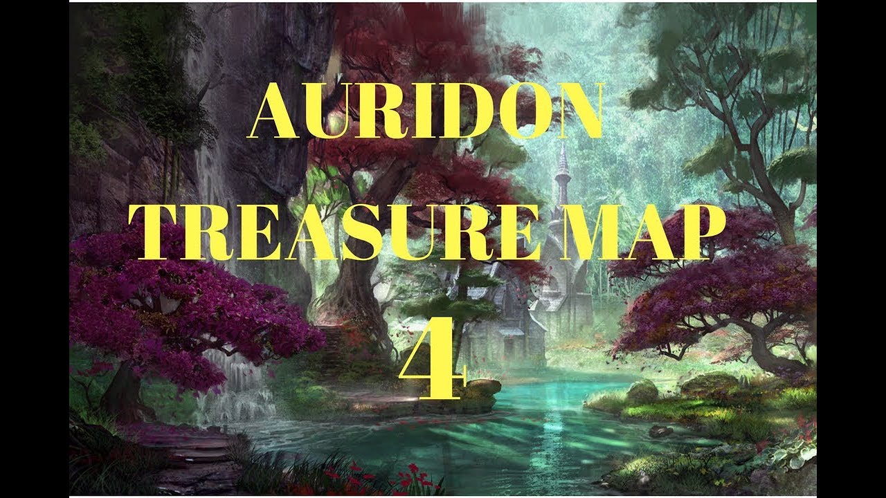 ESO AURIDON TREASURE MAP 4 - YouTube