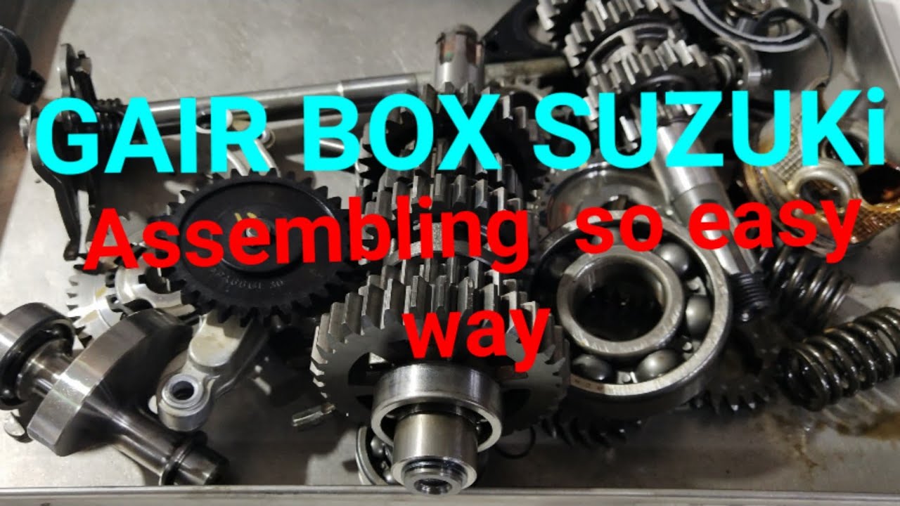 Gixer Engine seized | Engine functioning explained GIXER full gair box ...