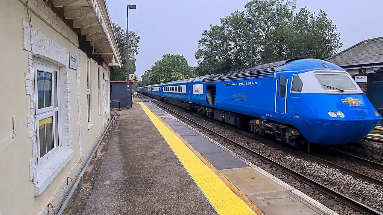 Midland Pullman Class 43 HST going through Yorton. - YouTube