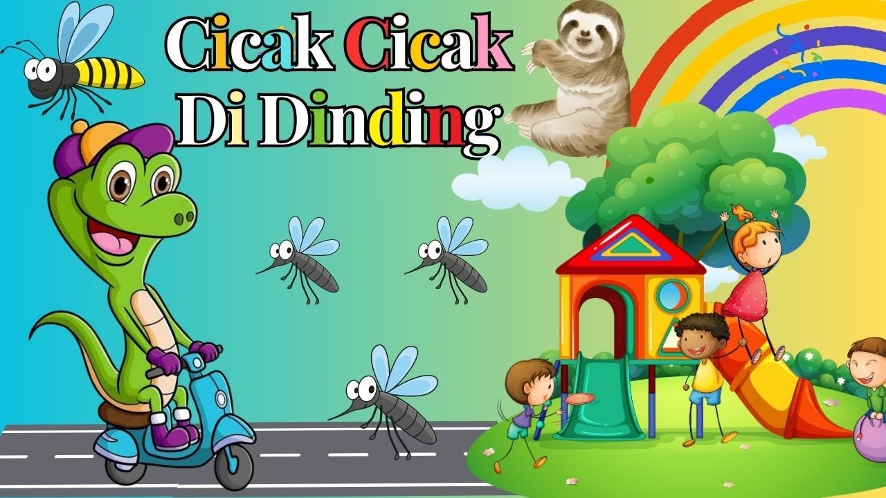 Lagu Cicak Di Dinding Indonesia | Lagu Anak Indonesia Populer | Ceria ...